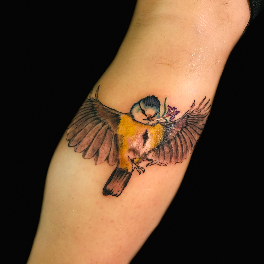 Bird tattoos : Meaning & Flying Creature Tattoo Ideas in Dublin