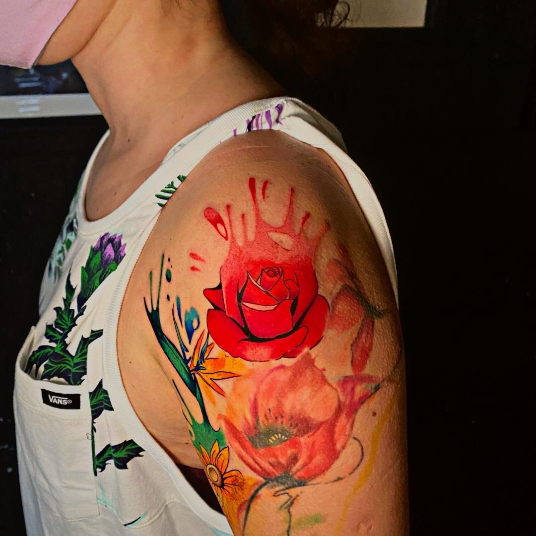 Rose tattoos: meaning & rose tattoo ideas in Dublin