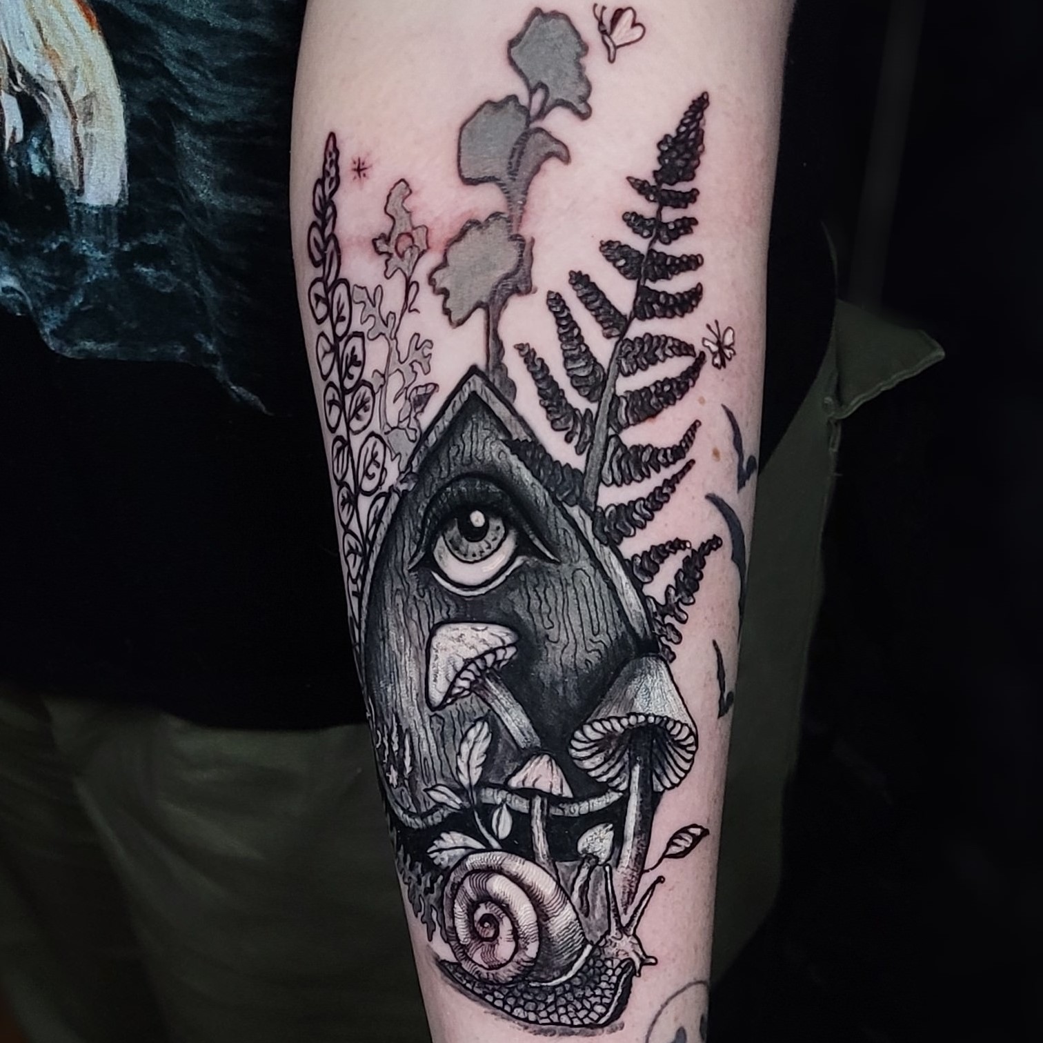 Plant tattoos: meaning & ideas in Dublin - The Black Hat Tattoo