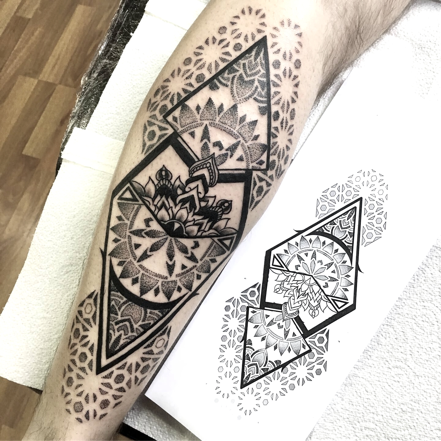 Blackwork Tattoo: what is a black tattoo?
