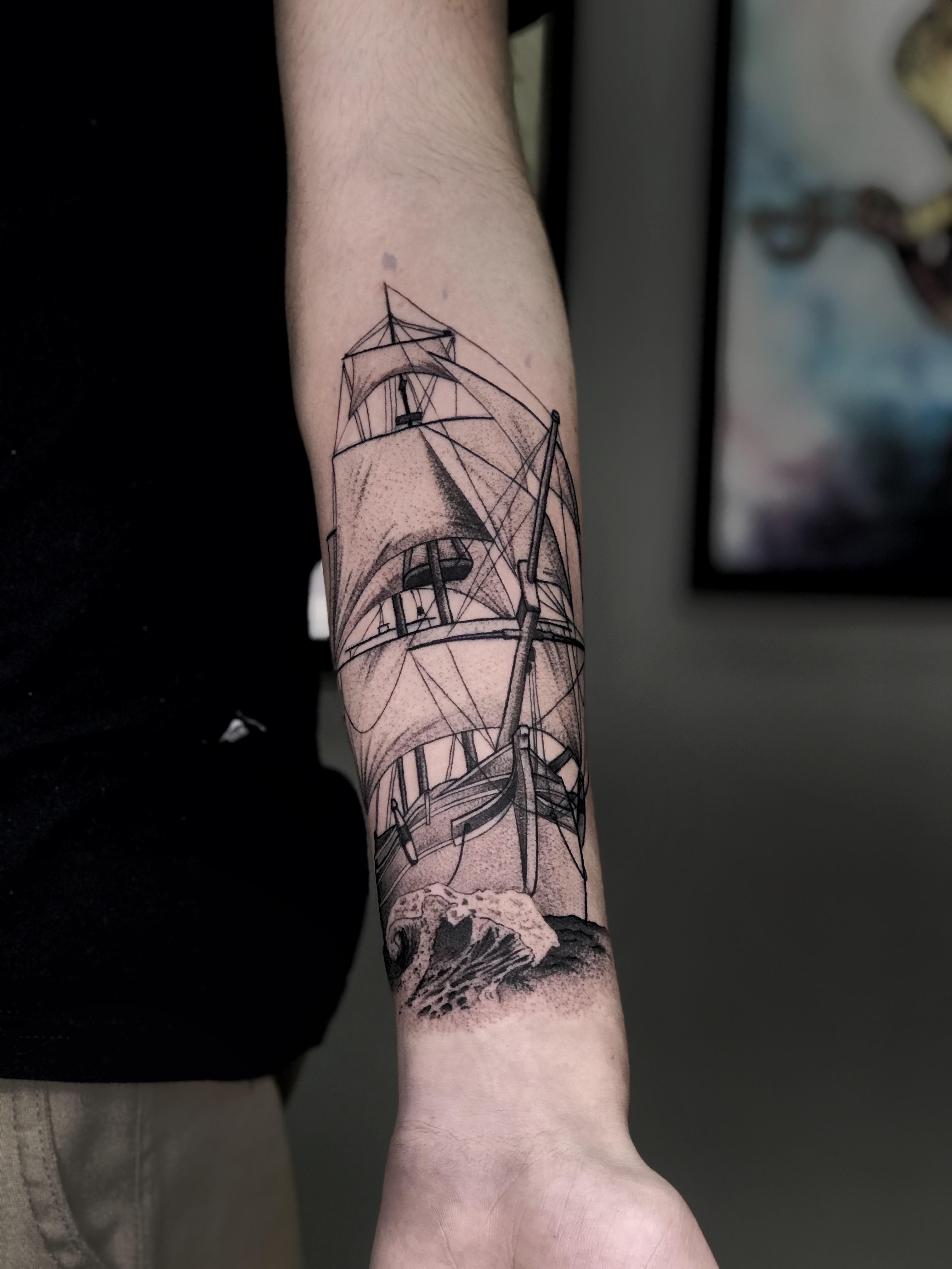 AJ Tattoo Artist - The Black Hat Tattoo